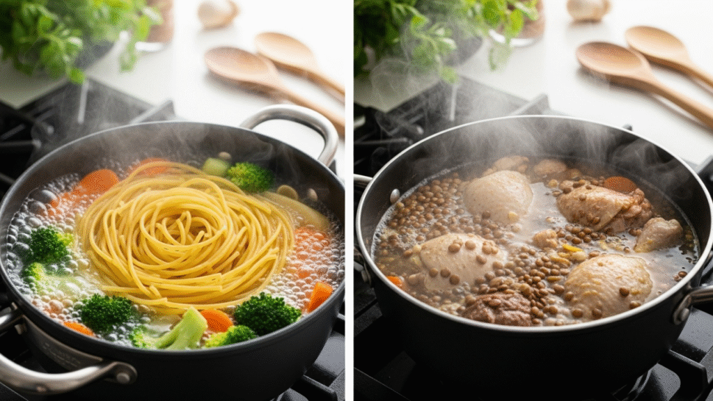Difference Between Boiling And Simmering